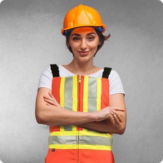 FR Class 2 Level 2 Unlined Bib Overalls | Womens Workwear